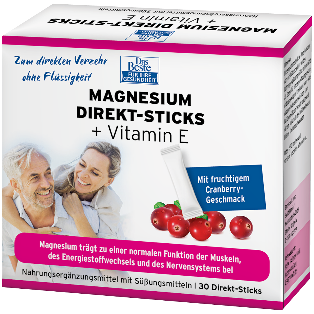 Magnesium Direkt-Sticks – Reader's Digest